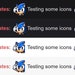 Sonic Salute Emote for Gaming Twitch and Discord Icons - Etsy