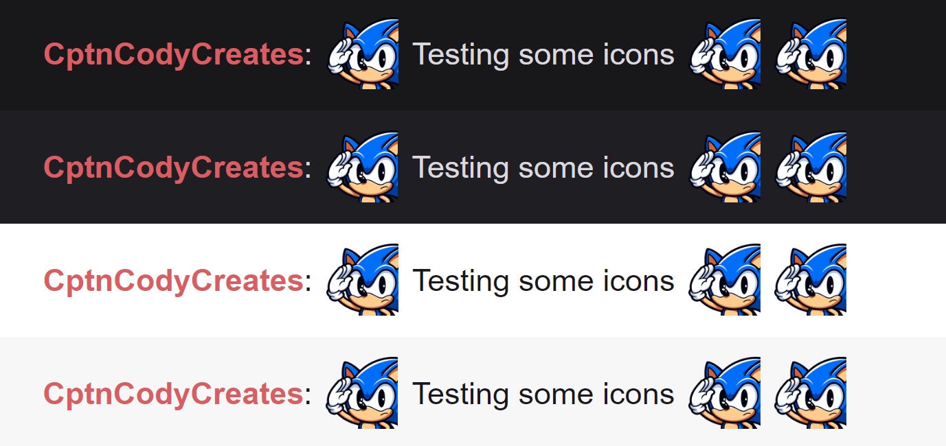 Sonic Salute Emote for Gaming Twitch and Discord Icons - Etsy