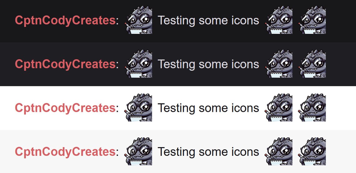 Godzilla Notepad Emote Cute Kawaii Fantasy Icon Adorable Gamer Emotes ...