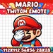 Mario Facepalm Emote for Twitch and Discord Gamers - Etsy