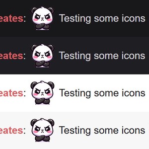 Panda Bear Angry Emote for Twitch and Discord - Etsy