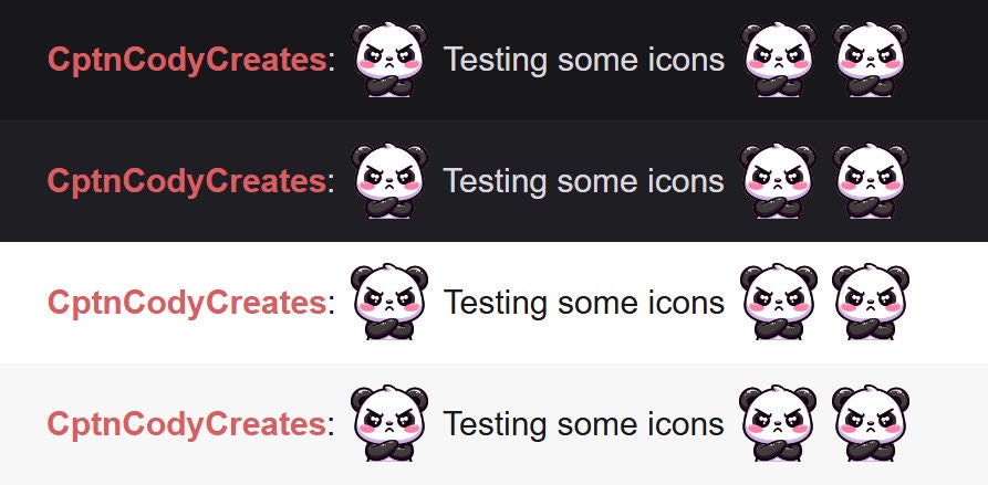 Panda Bear Angry Emote for Twitch and Discord - Etsy