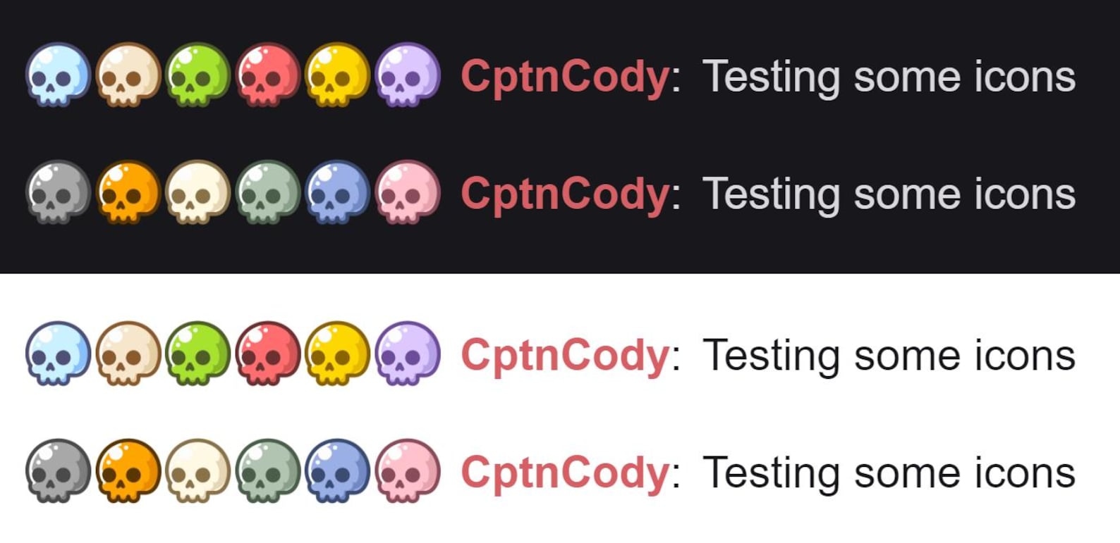 Skull Sub or Bit Badge Icons for Twitch Streamers - Etsy