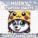 D.va This is Fine Emote Cute Kawaii Overwatch Icon Adorable Gamer ...