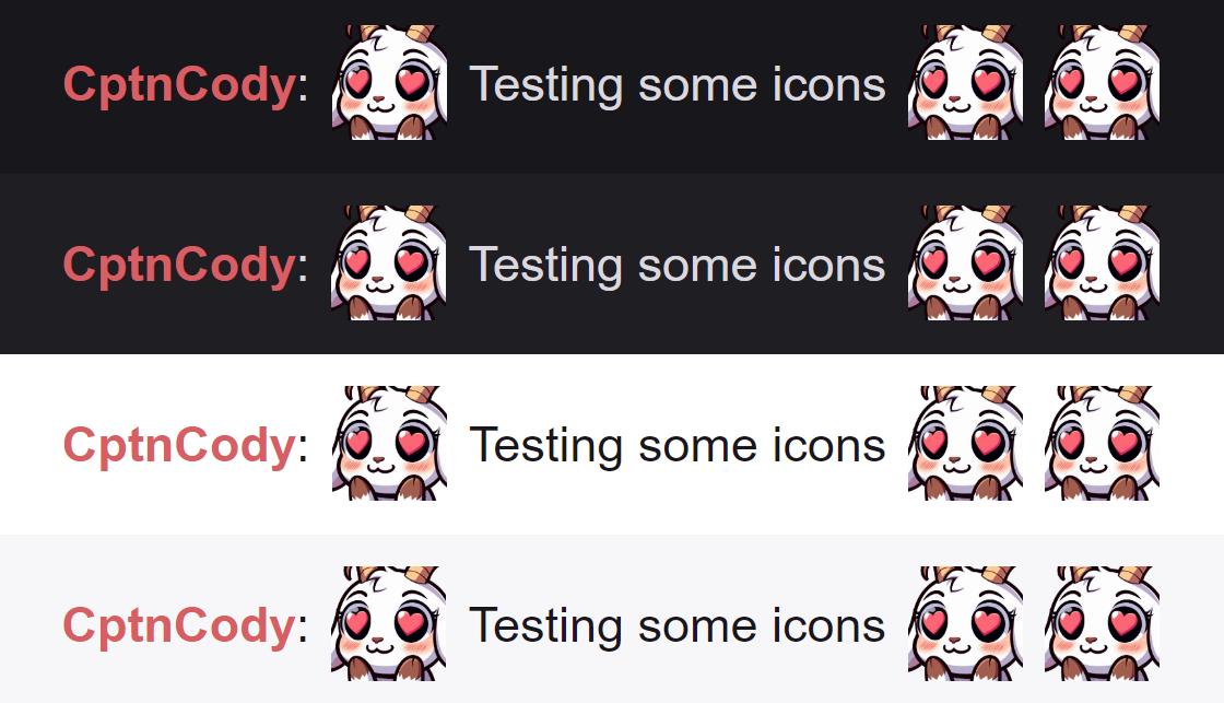 Goat Simp Emote | Kawaii Chibi Love Reaction Icon for Twitch and ...