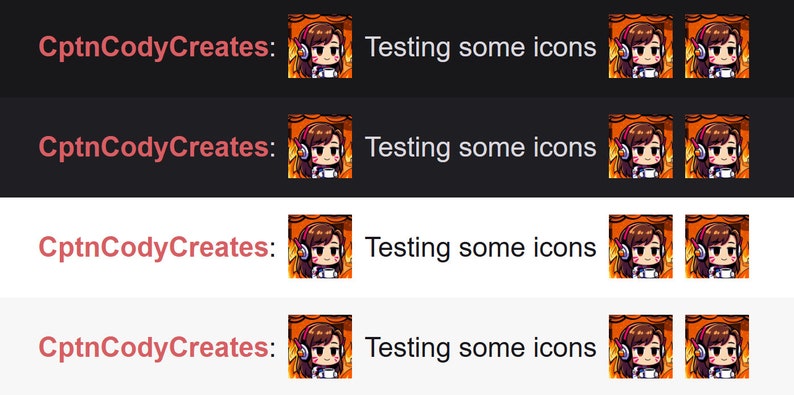 D.va This is Fine Emote Cute Kawaii Overwatch Icon Adorable Gamer ...
