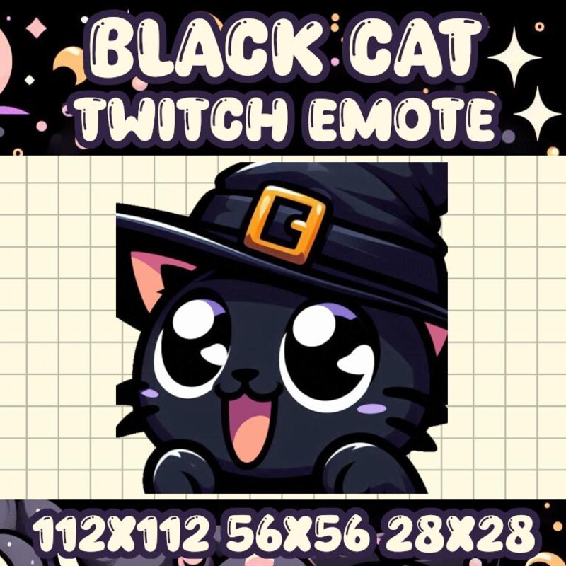 Witch Hat Black Icon - Etsy