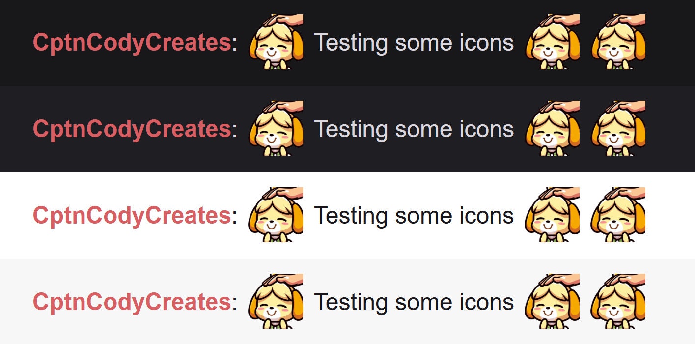 Isabelle Pet Emote Cute Kawaii Animal Crossing New Horizons Icons ...
