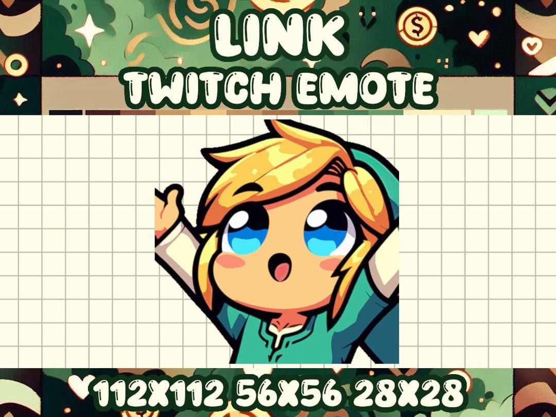 Link Uppies Emote for Gamer and Streaming Channels - Etsy
