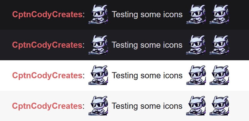 Mewtwo DJ Emote Pokémon Twitch & Discord Icons Kawaii Chibi Gamer ...