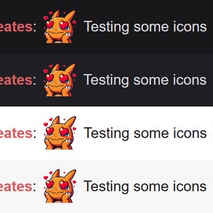 Charizard Simp Emote Kawaii Pokémon Emoji for Twitch and Discord Gamers ...