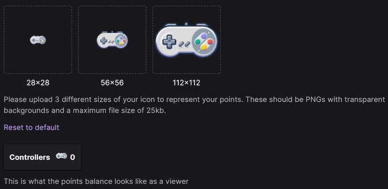 SNES Controller Channel Point Icon for Twitch Streamers - Etsy