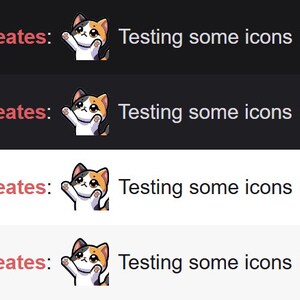 Calico Cat Uppies Emote for Twitch and Discord Livestreams - Etsy