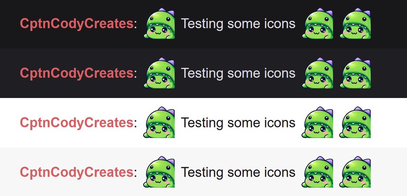 Green Slime Dinosaur Hat Emote Cute Kawaii Gamer Icon Twitch & Discord ...
