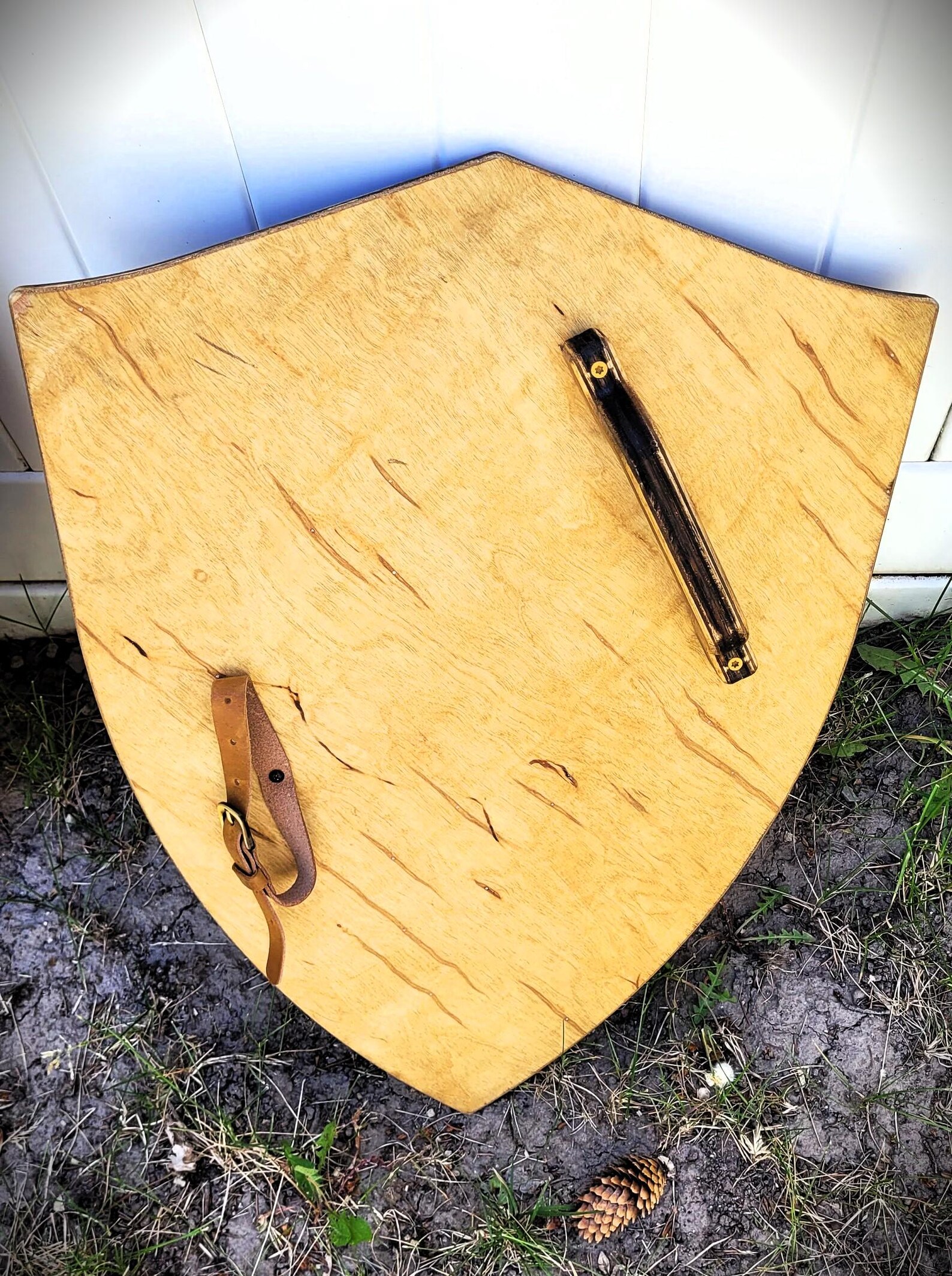 Wooden Shield, Custom Wood Shield, Laser Engraved Shield, Custom Coat ...