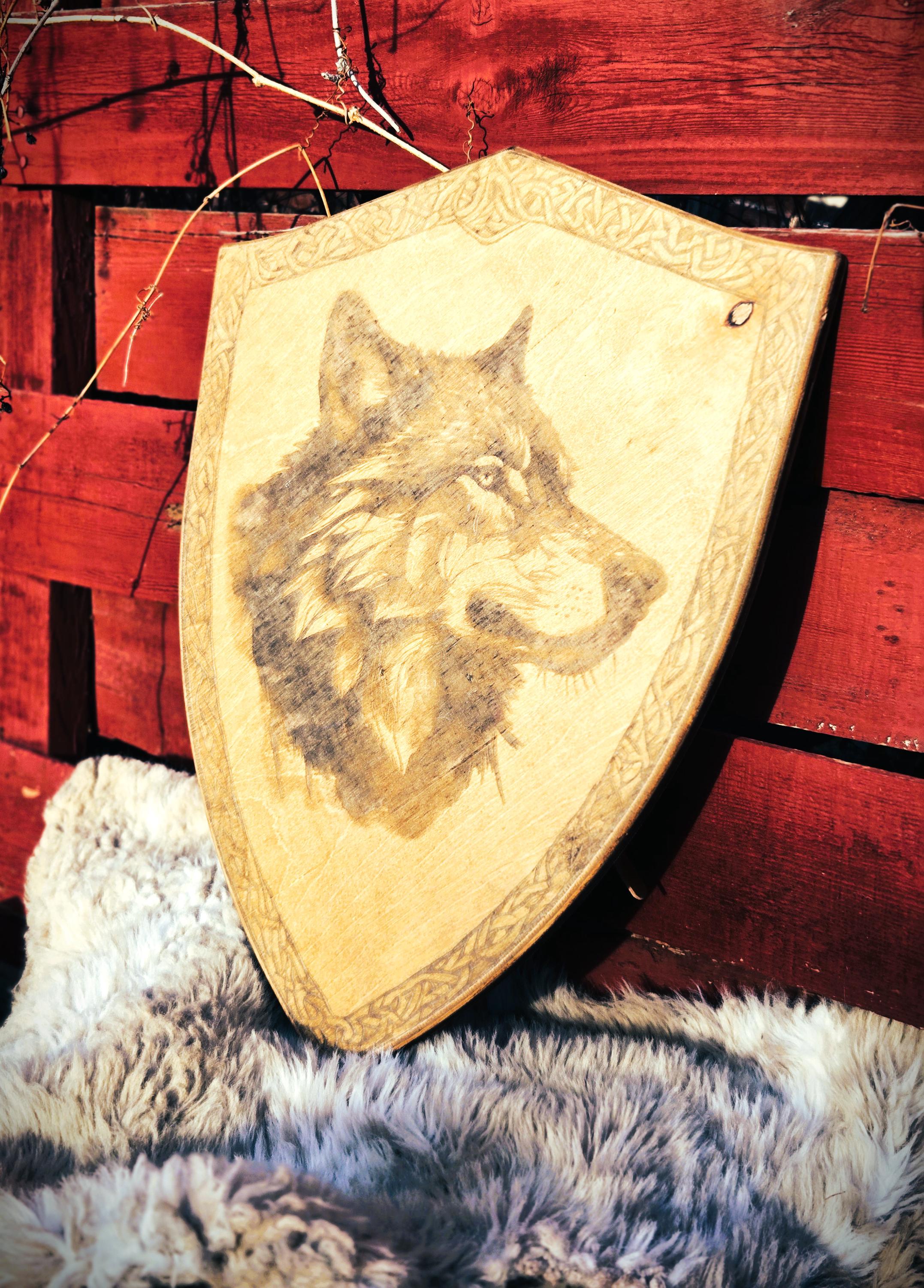 Wooden Shield, Custom Wood Shield, Laser Engraved Shield, Custom Coat ...
