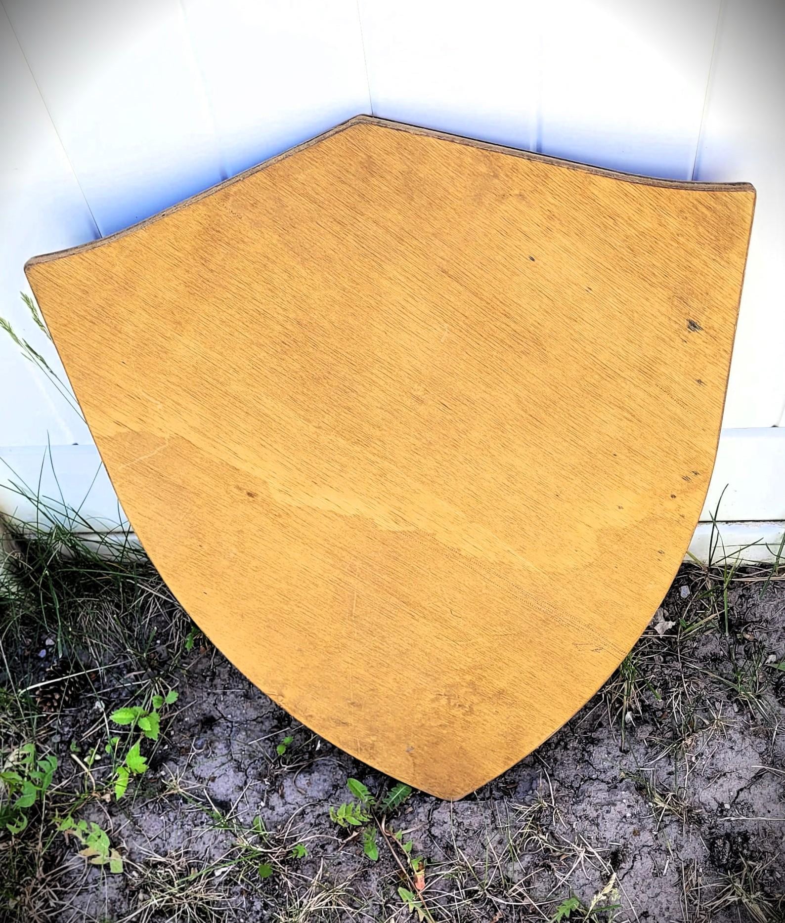 Wood Shield, Custom Wood Shield, Laser Engraved Shield, Custom Coat of ...