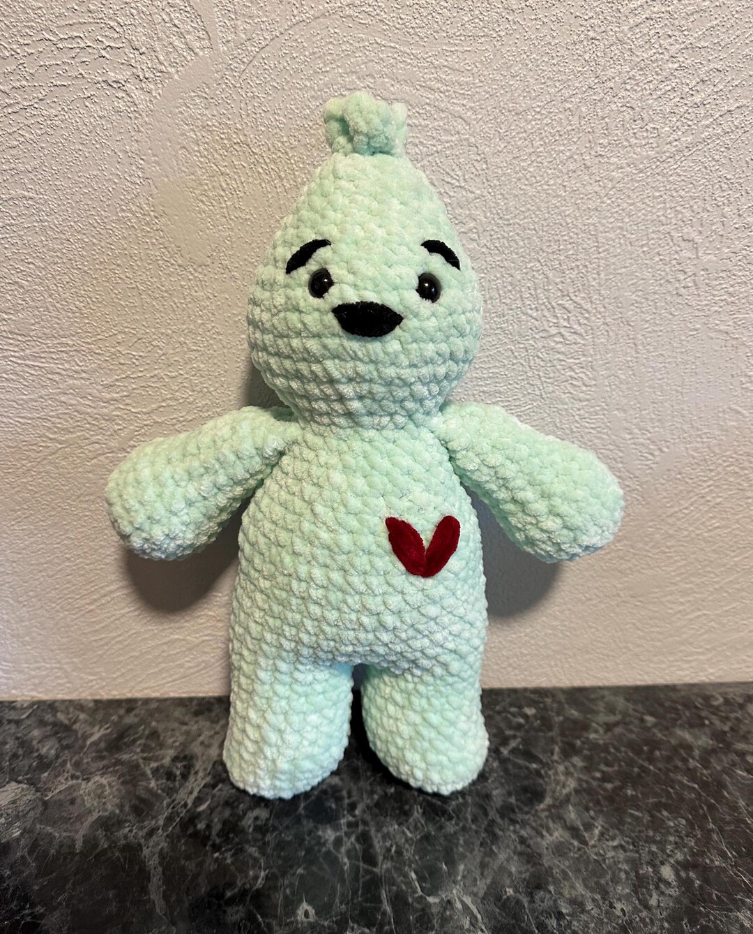 Green Meanie Crochet Holiday Plushie - Etsy