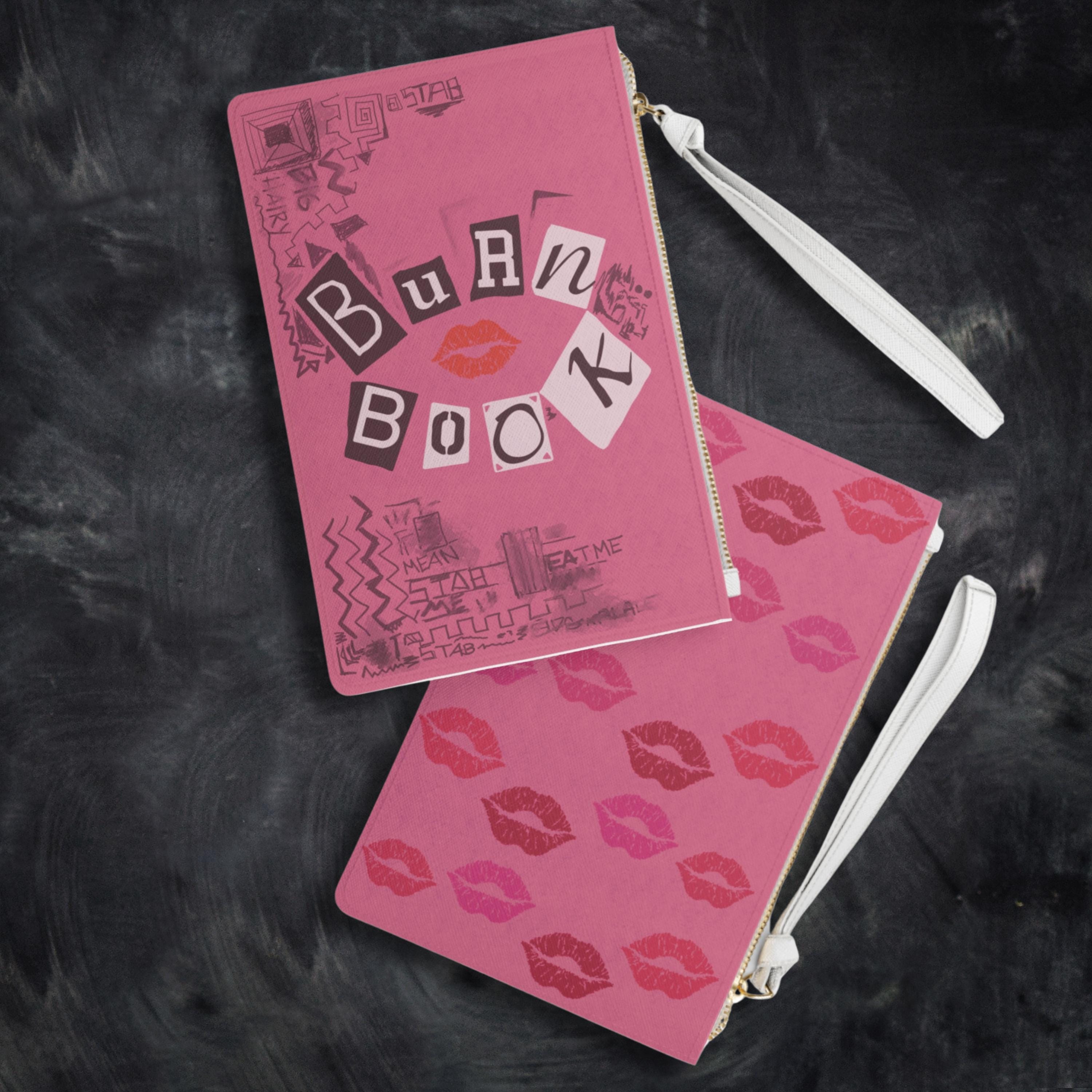 Mean Girls Burn Book Clutch Purse Mean Girls Halloween Costume ...