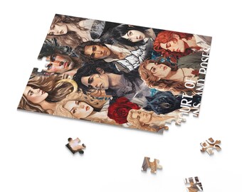 ACOTAR Inspired Puzzle, Velaris City of Starlight 120, 252, 500-piece ...
