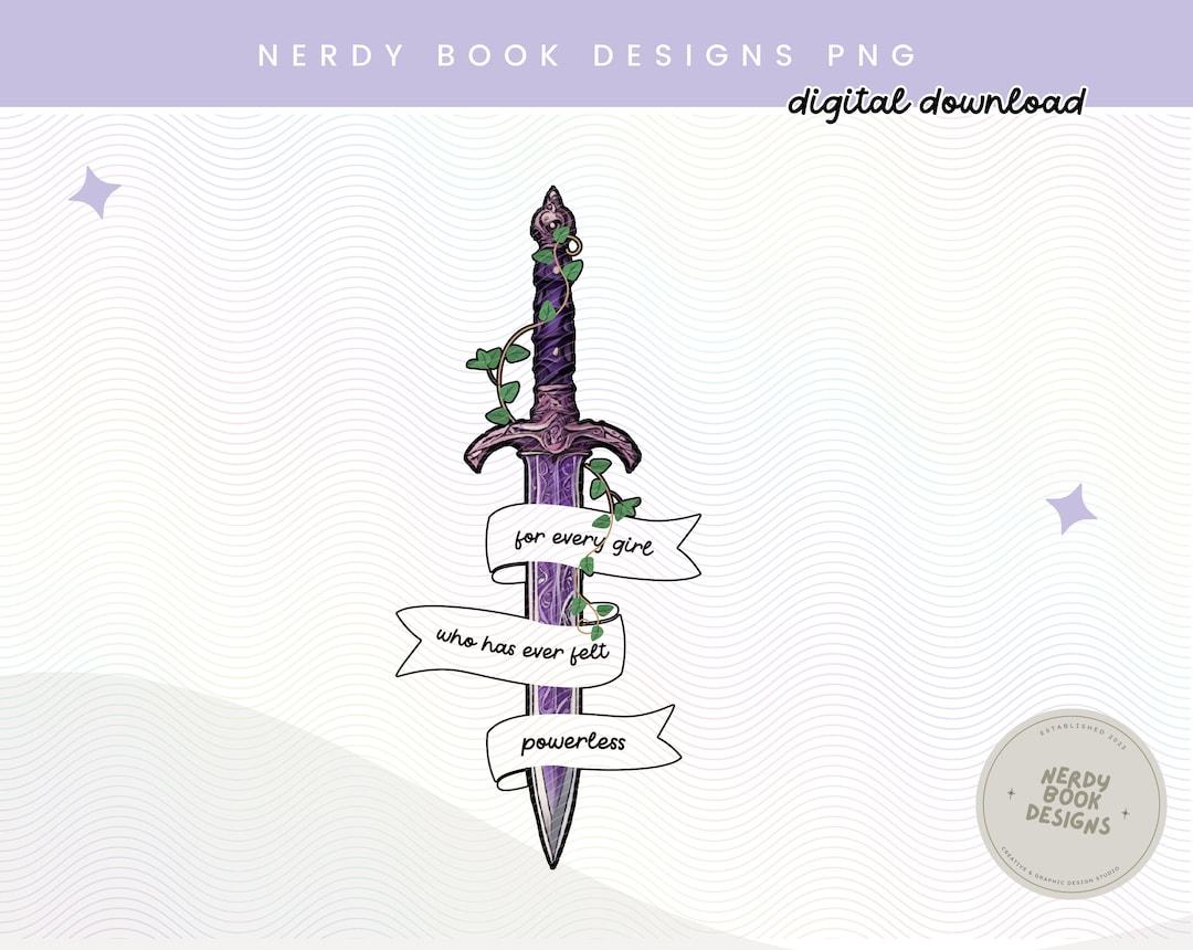 Powerless Inspired Dagger PNG Instant Download - Etsy