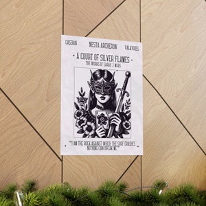Nesta Archeron A Court of Silver Flames Matte Vertical Poster - Etsy