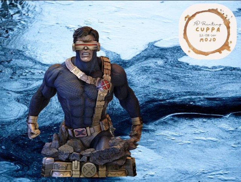 Cyclops Bust Fan Art - Etsy