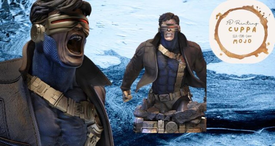 Cyclops Bust Fan Art - Etsy