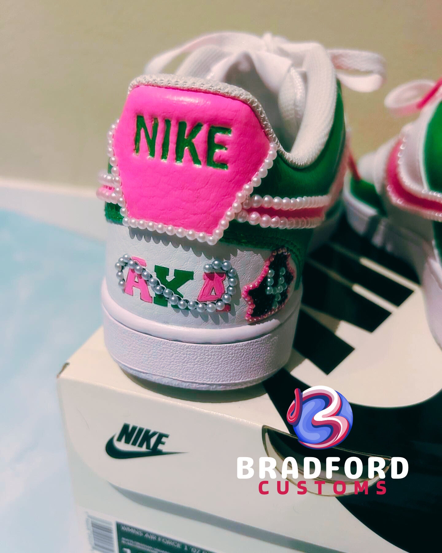 Custom AKA Inspired Jordan Shoes - Etsy