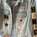 Custom Rhinestone Denim Team Mom Parent Jacket - Etsy