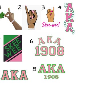 Custom AKA Inspired AF1 Shoes - Etsy