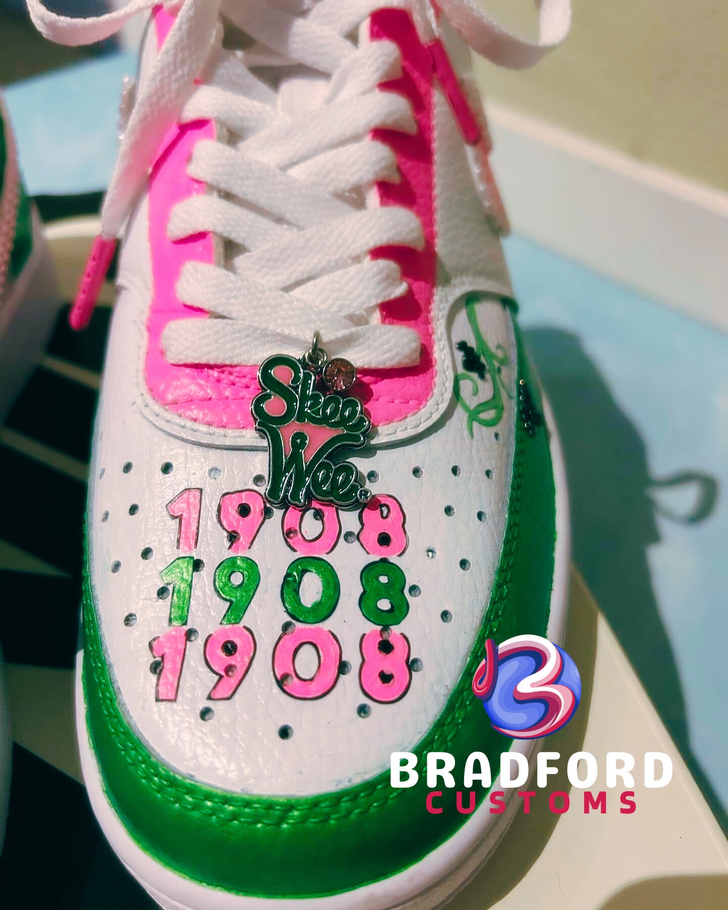 Custom AKA Inspired Jordan Shoes - Etsy