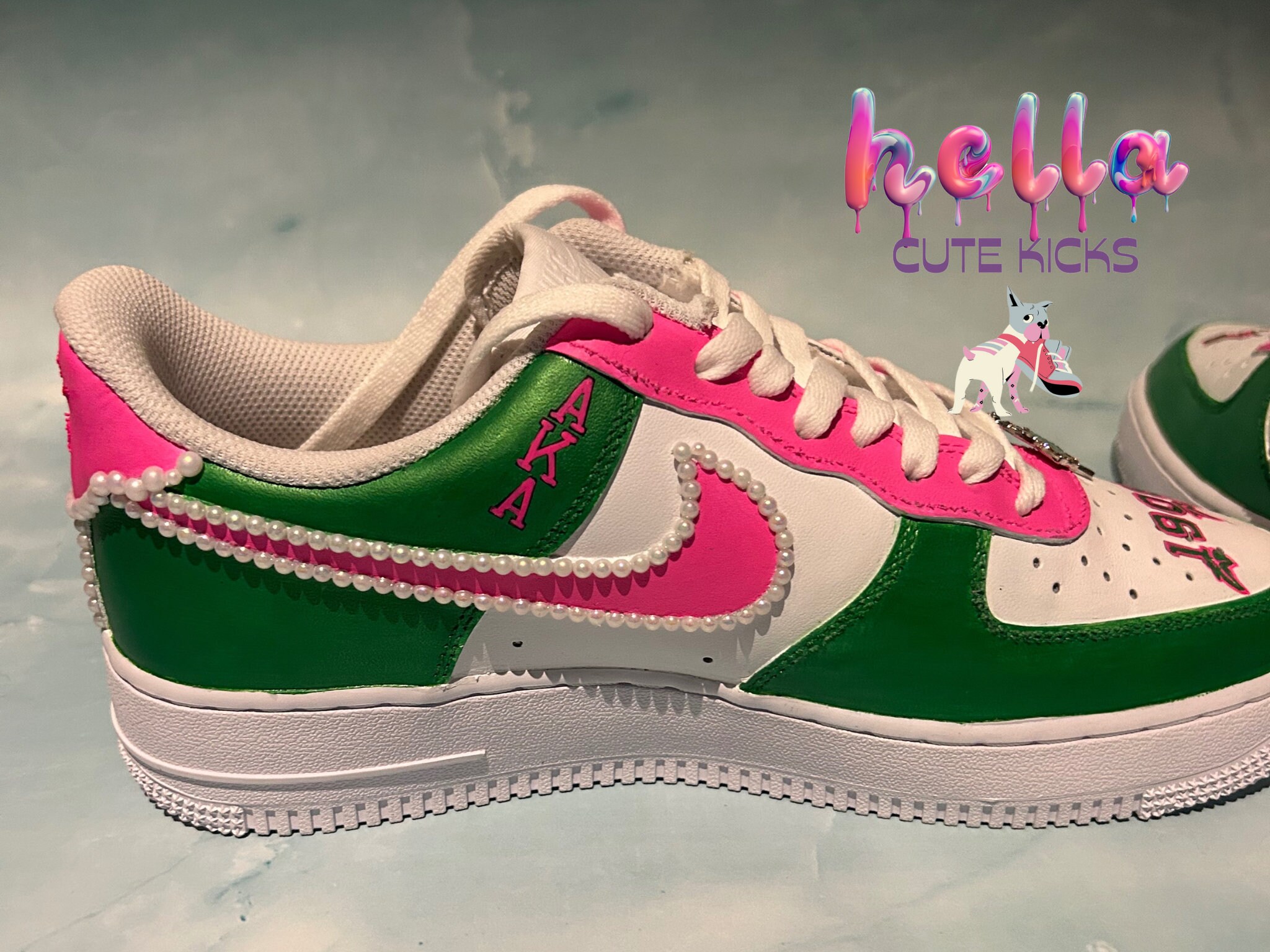 Custom AKA Inspired AF1 Shoes - Etsy