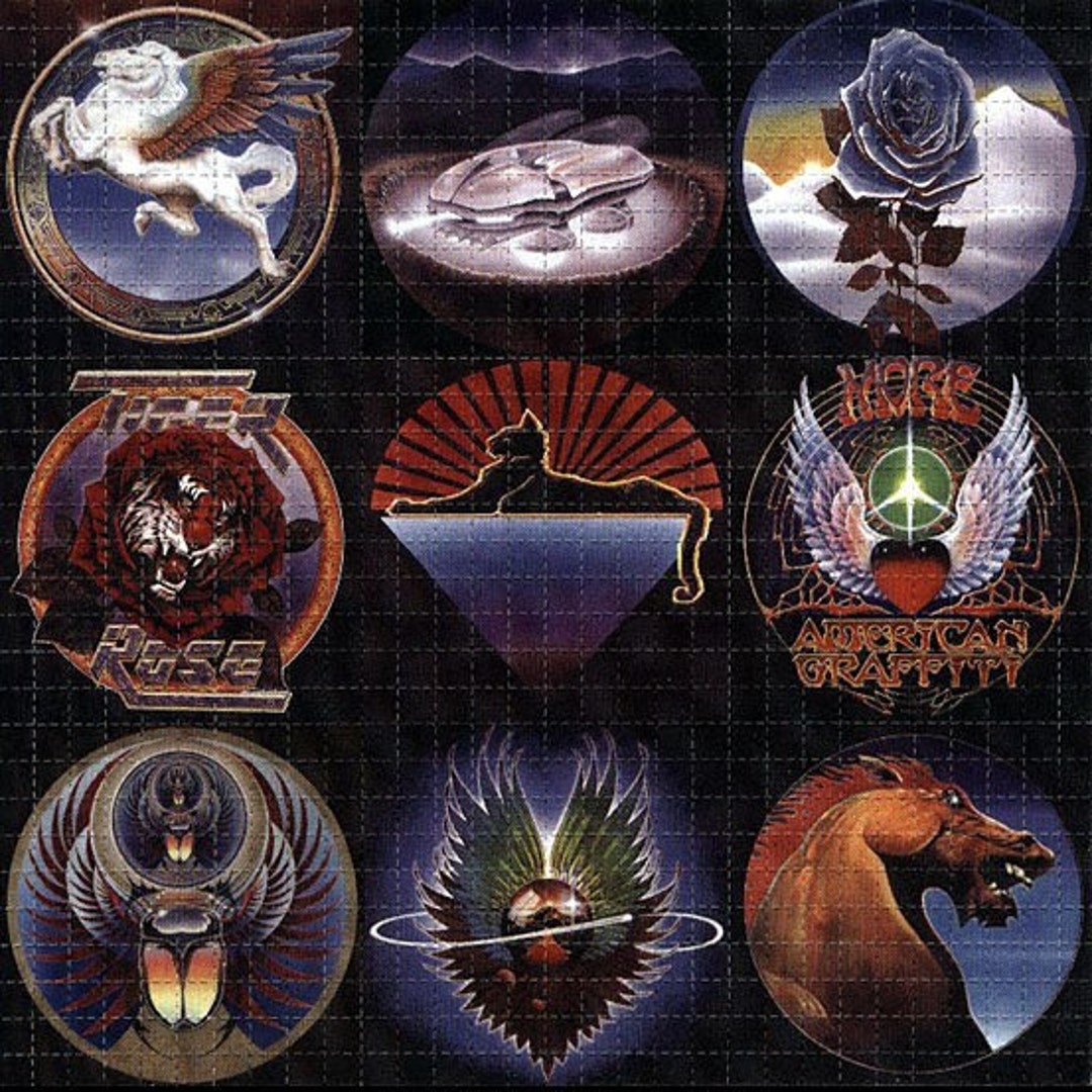 Perforated Legendary Band Album Covers Blotter Art - Etsy