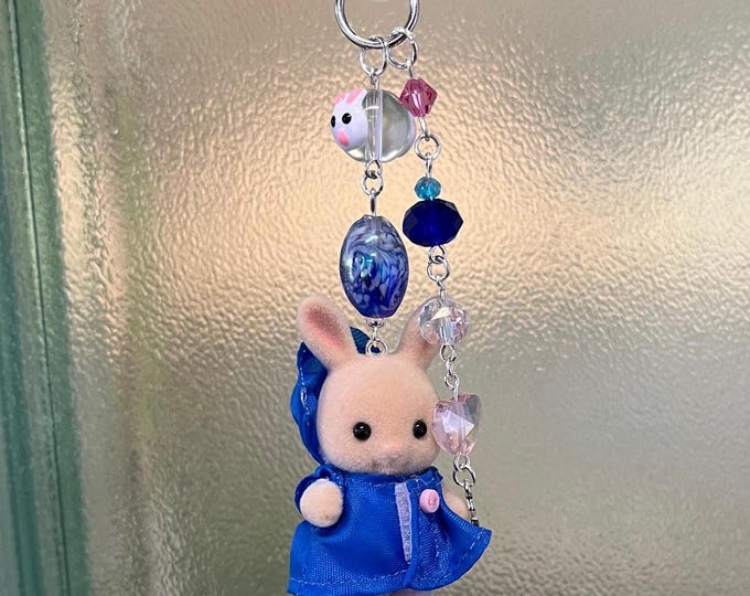 Handmade Calico Keychain Critter Baby - Etsy