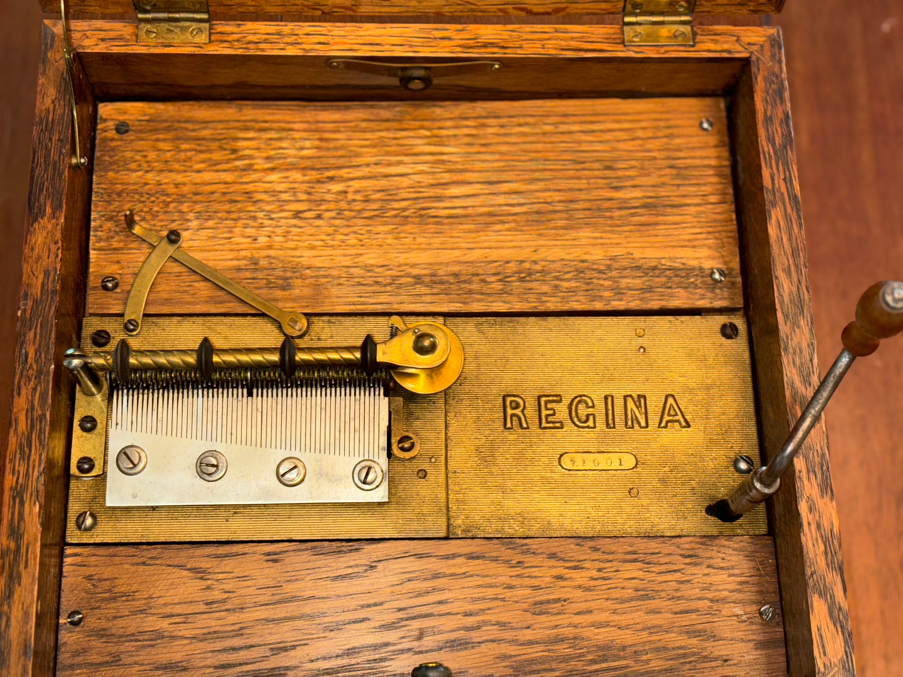 Antique Regina Music Box - Etsy