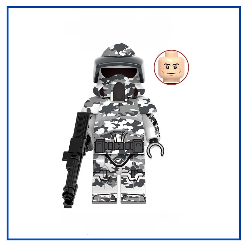 NEW LEGO Star Wars Minifigures Jungle Camo Trooper CGI Geneosis Arf ...