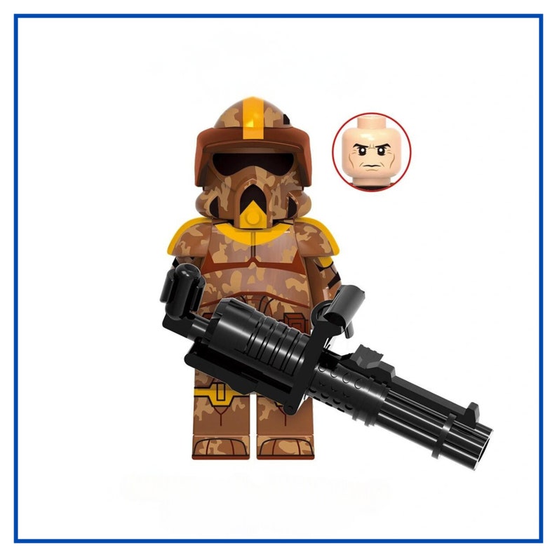 NEW LEGO Star Wars Minifigures Jungle Camo Trooper CGI Geneosis Arf ...