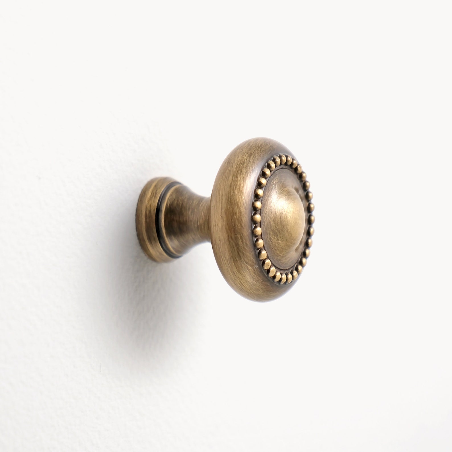 Aged Brass Handles Cabinet Knobs and Pulls | Antique Gold Kitchen Pulls | Solid Brass Cabinet ...