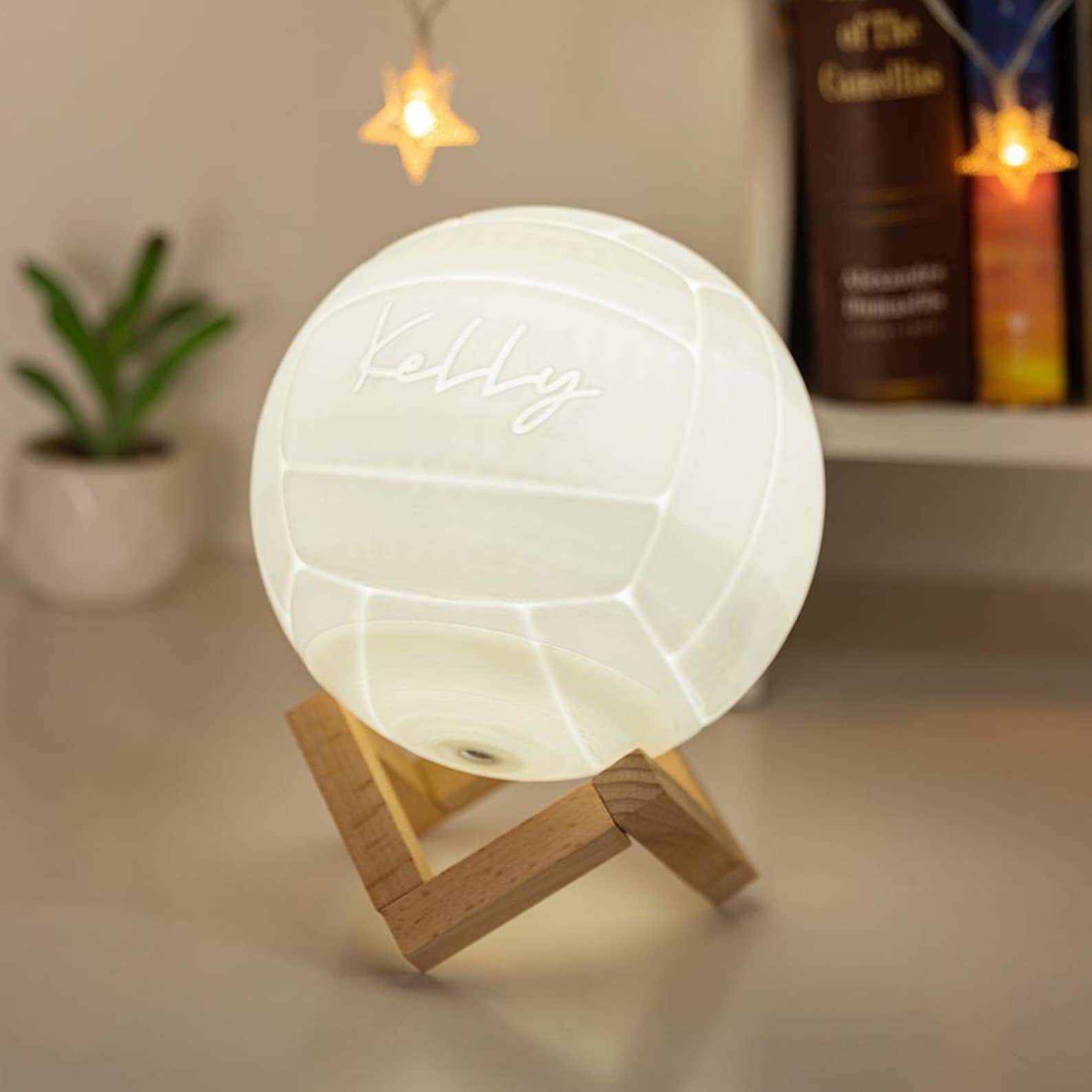Personalized Volleyball Night Lamp, Night Light, Personalized Gift ...