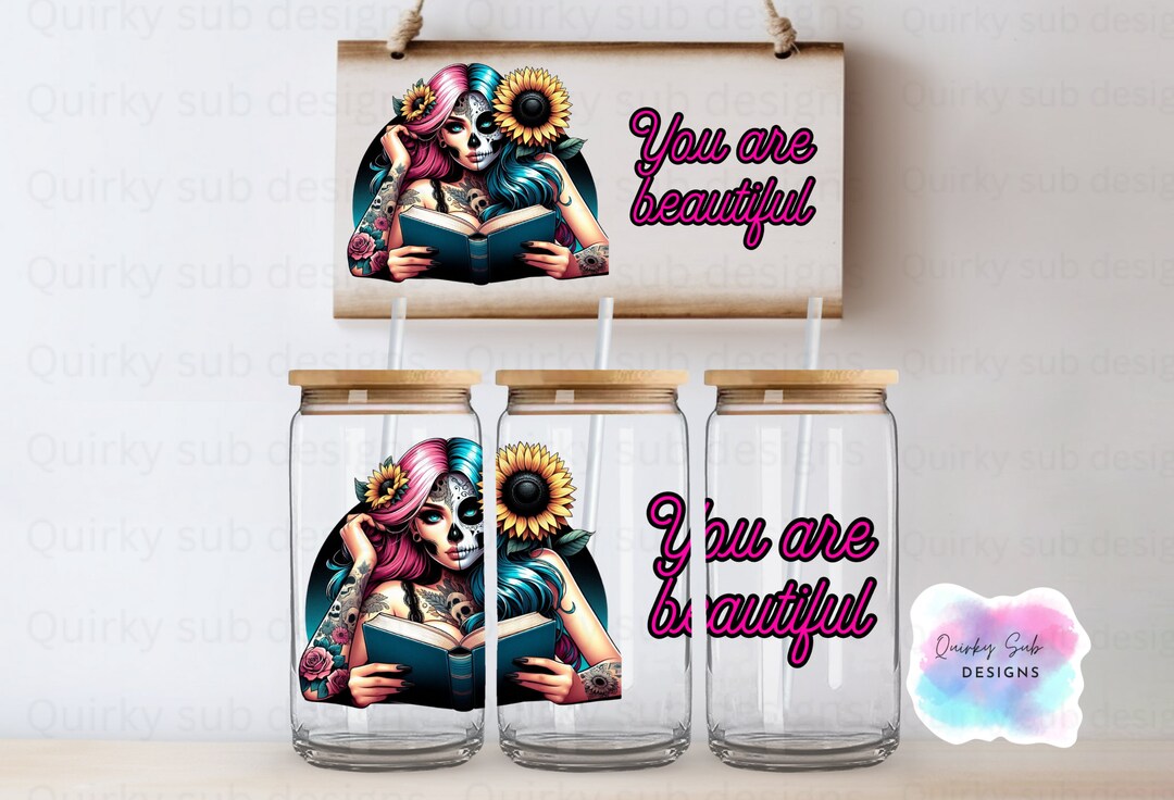 16oz Beer Can Wrap, Sublimation Design Templates, 16oz Png Digital ...