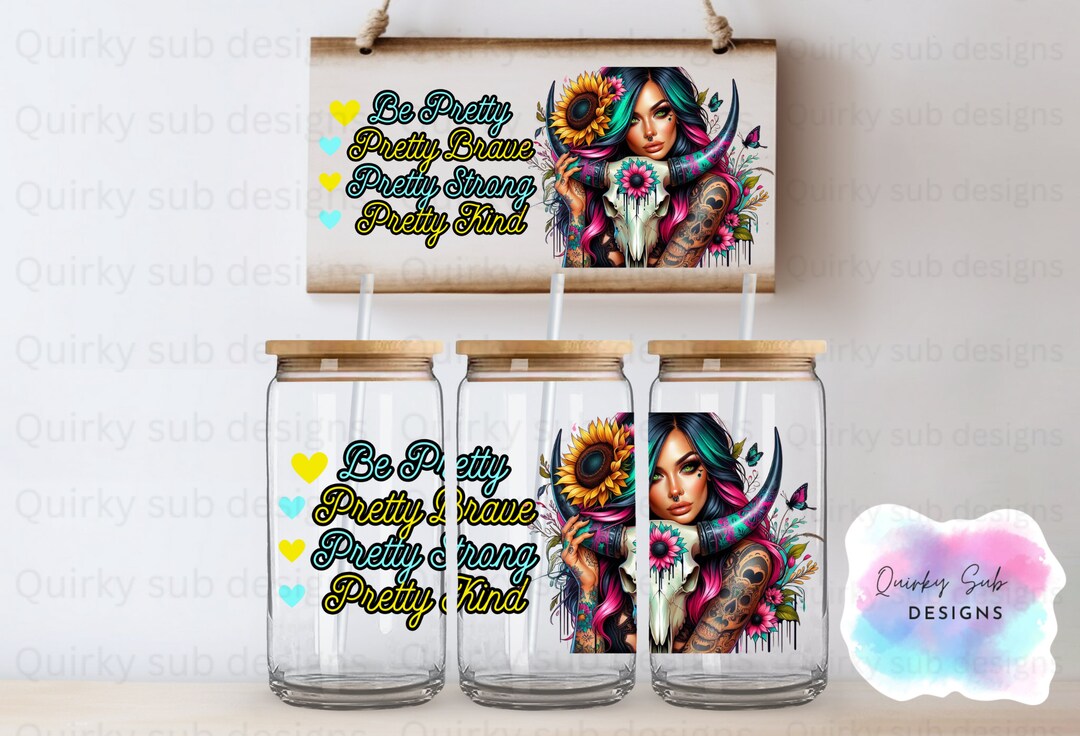 16oz Beer Can Wrap, Sublimation Design Templates, 16oz Png Digital ...