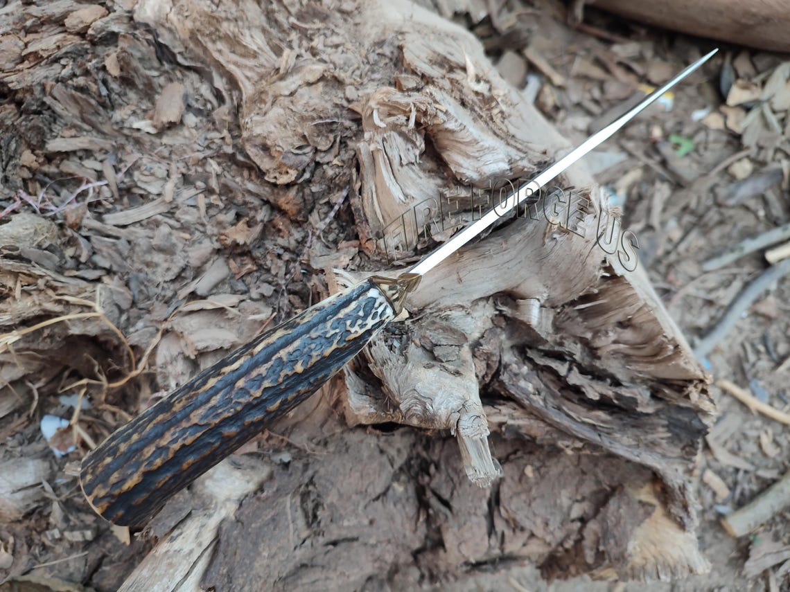 Tombstone Ring Guard Replica Movie Knife 15" | Hand Forged Bowie Knife ...