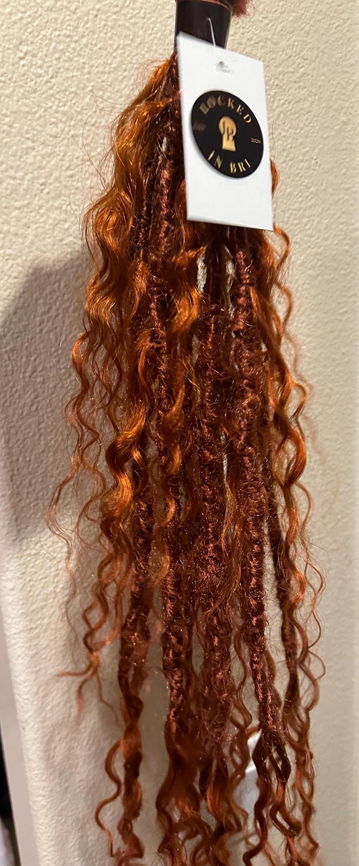 Boho Locs bonny Locs With Human Curly Hair - Etsy