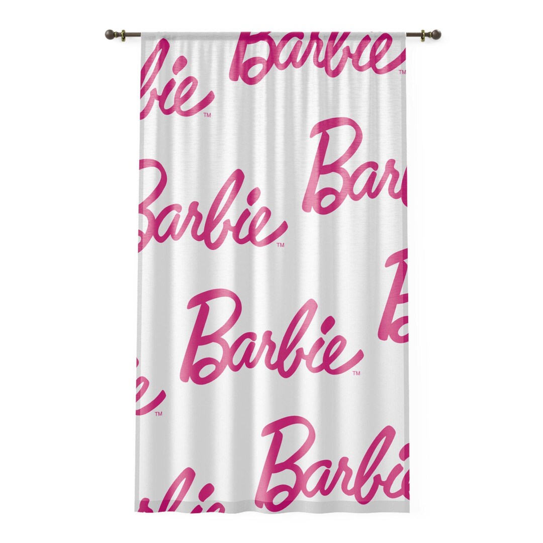 Barbie Window Curtain - Etsy