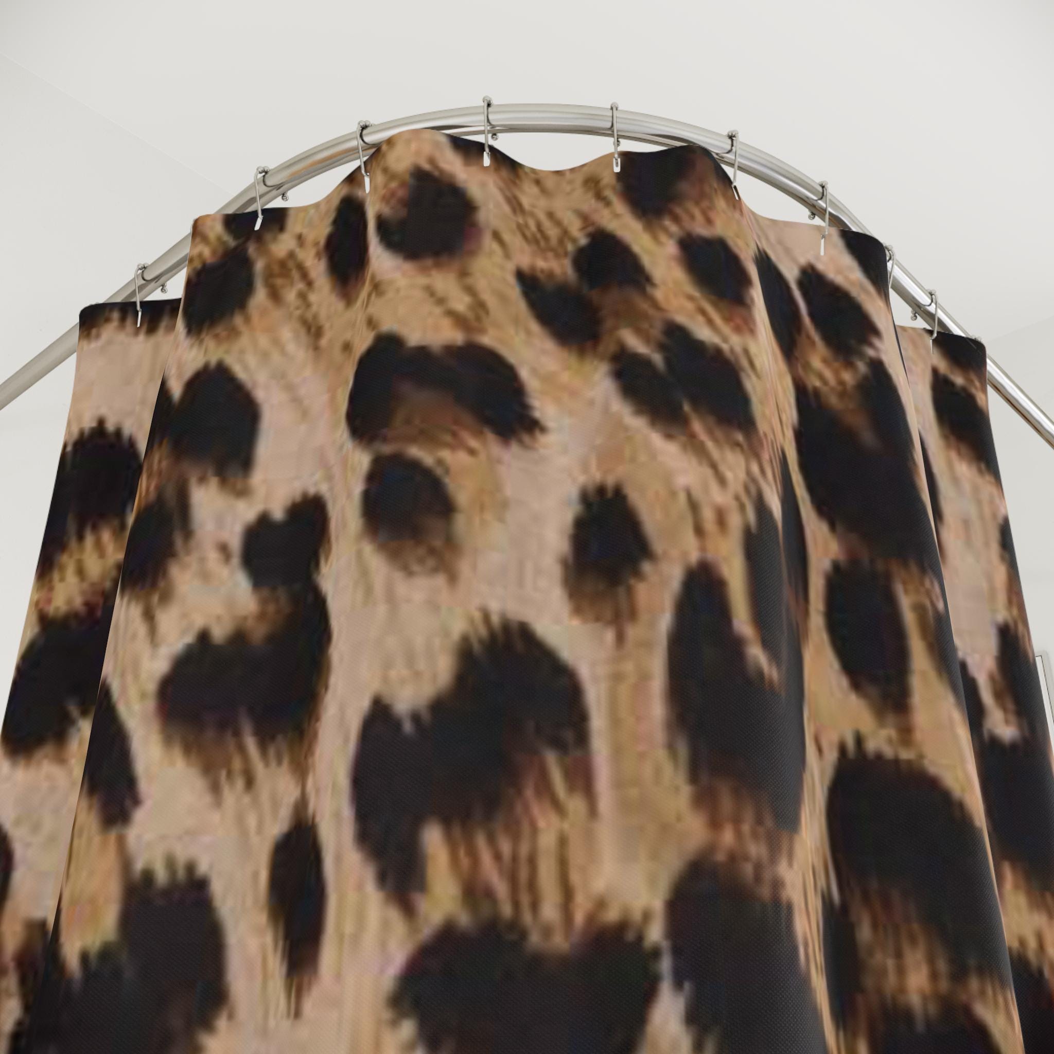 Leopard Shower Curtains - Etsy