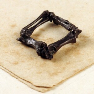 Square Bone Ring - Etsy