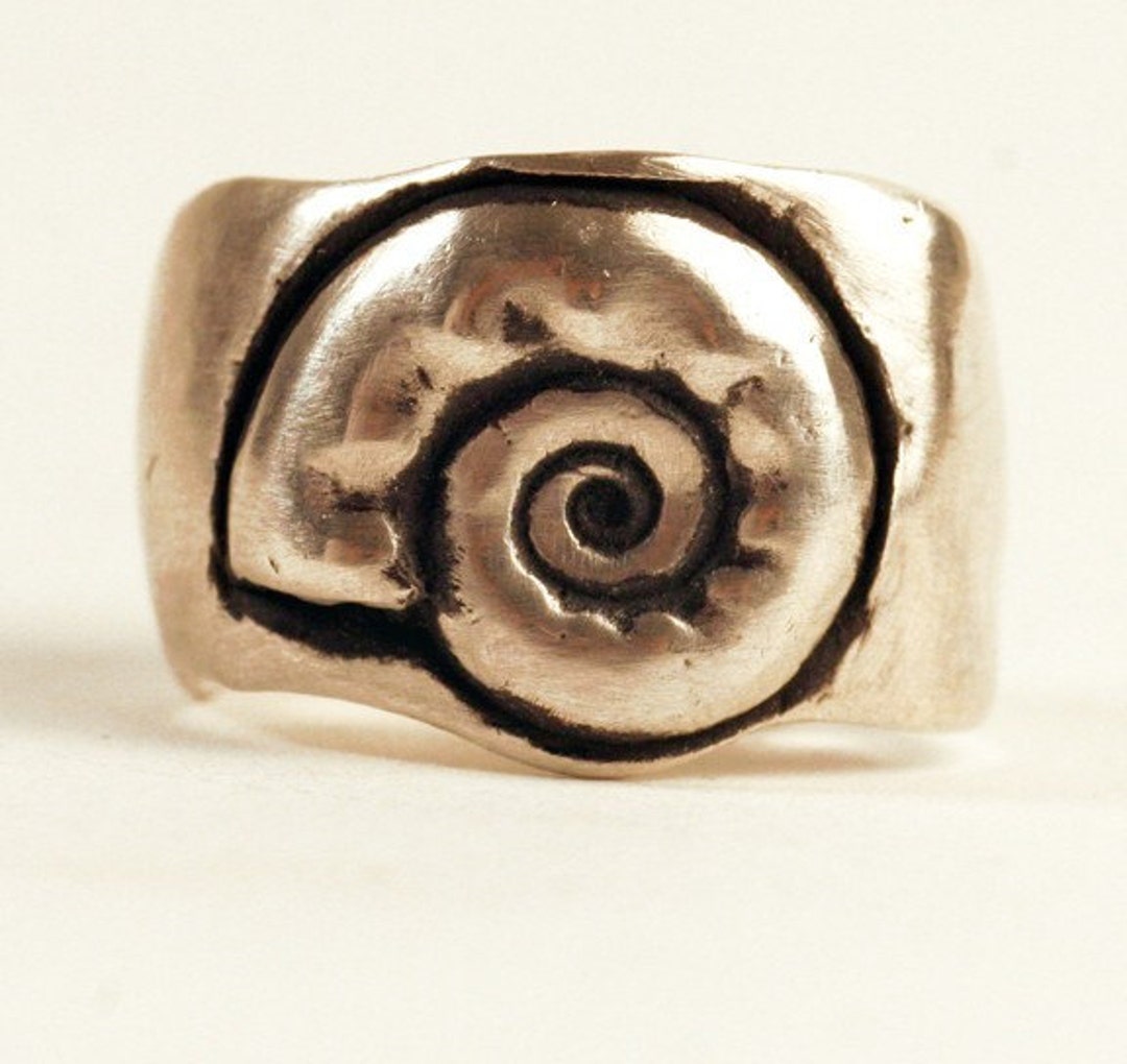 Bumpy Spiral Ring - Etsy