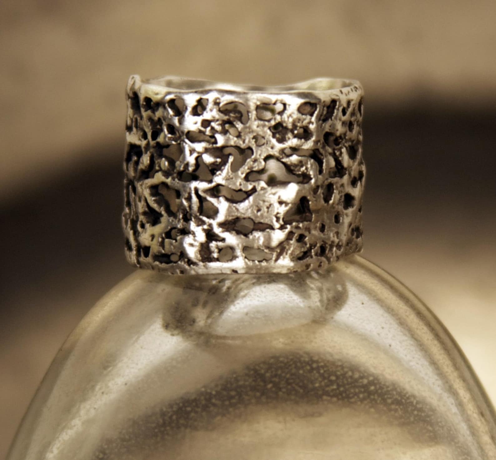 Floral Lace Ring, Size 5, 7 - Etsy