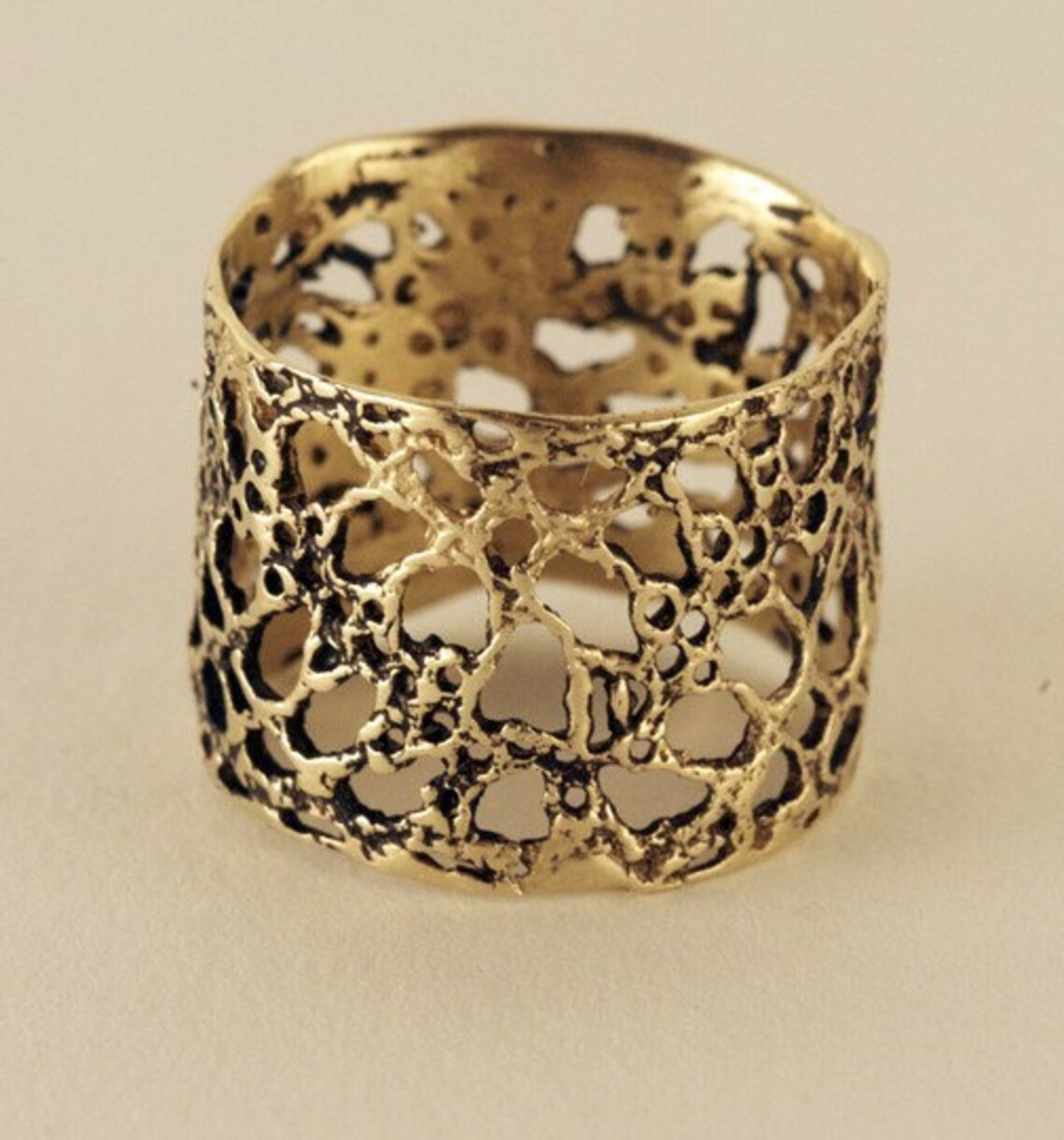 Open Lace Ring, Size 7.5 - Etsy